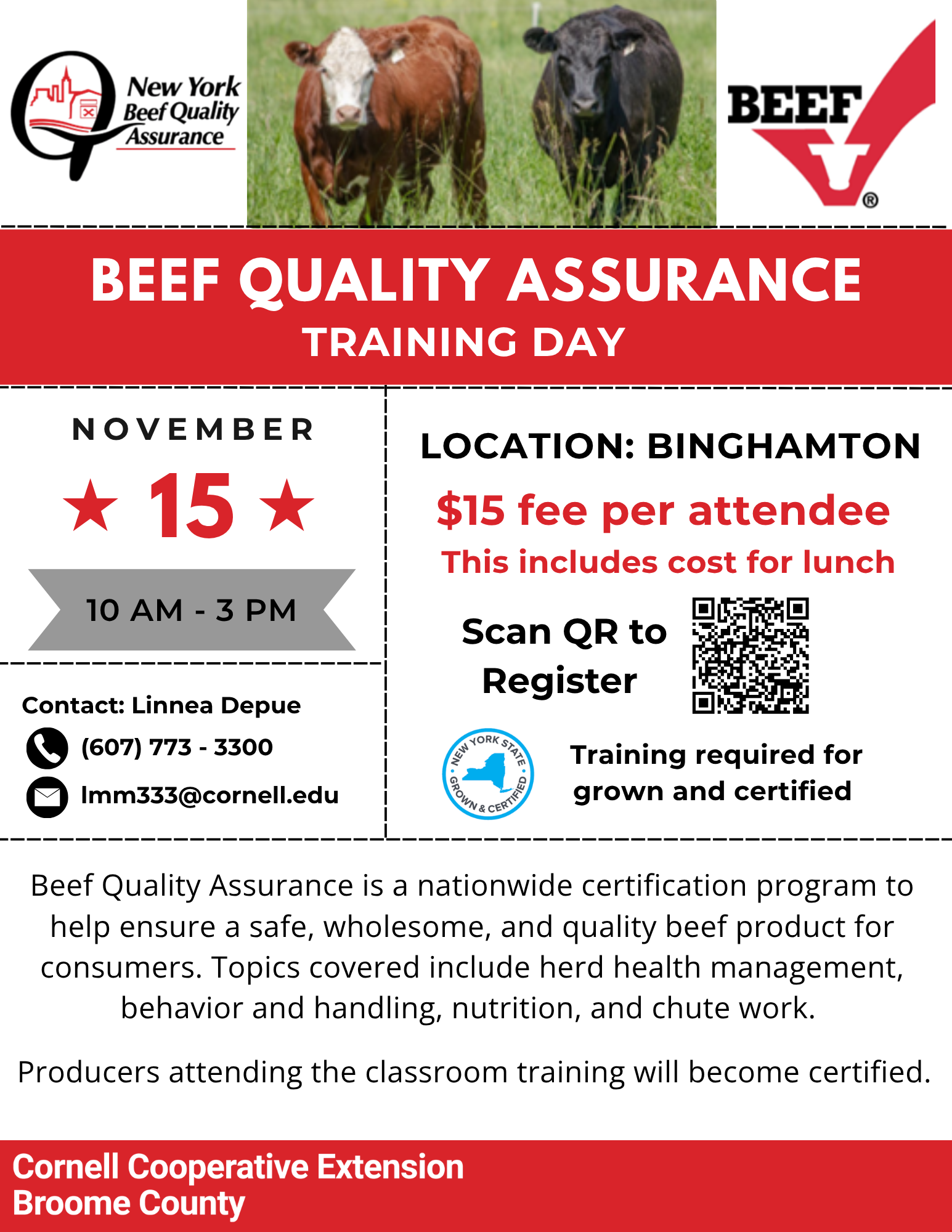 Upcoming BQA Events
