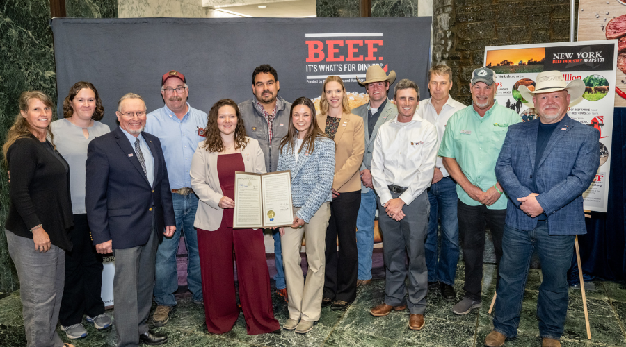 CELEBRATING MAY AS BEEF MONTH IN NEW YORK STATE