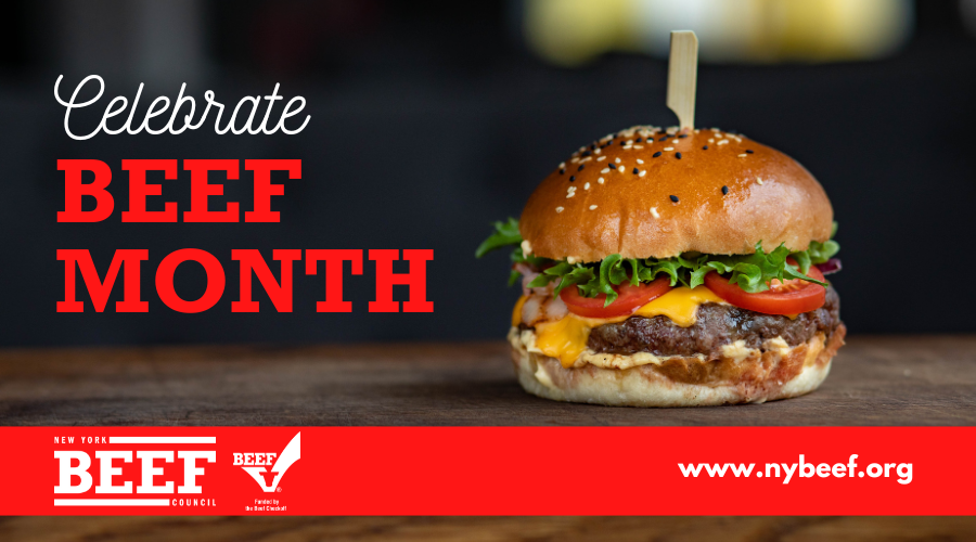 CELEBRATING MAY AS BEEF MONTH IN NEW YORK STATE
